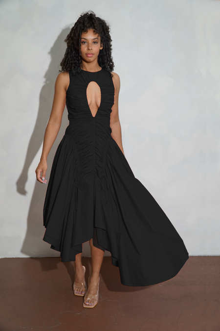 BELLEVUE DRESS RED – 1389woodliff